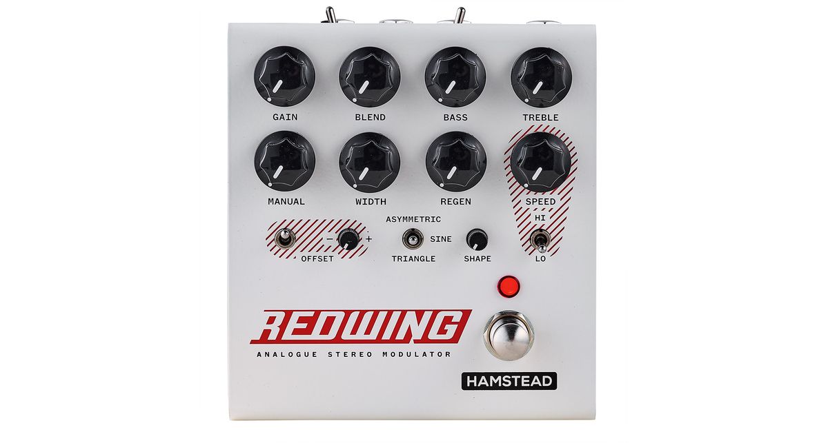 Hamstead x That Pedal Show Redwing Analogue Stereo Modulator review ...
