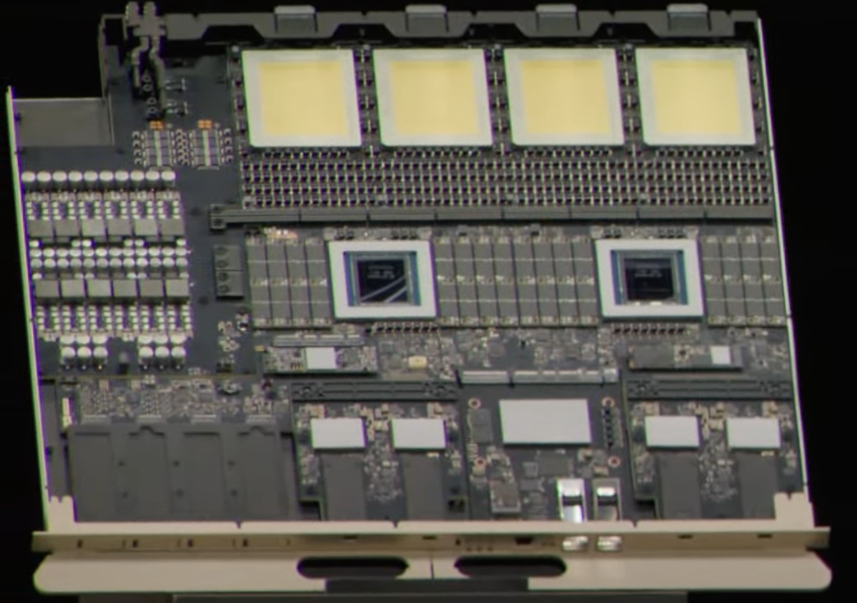 Nvidia demonstrates Rubin Ultra tray, the world's first AI GPU with 1TB ...