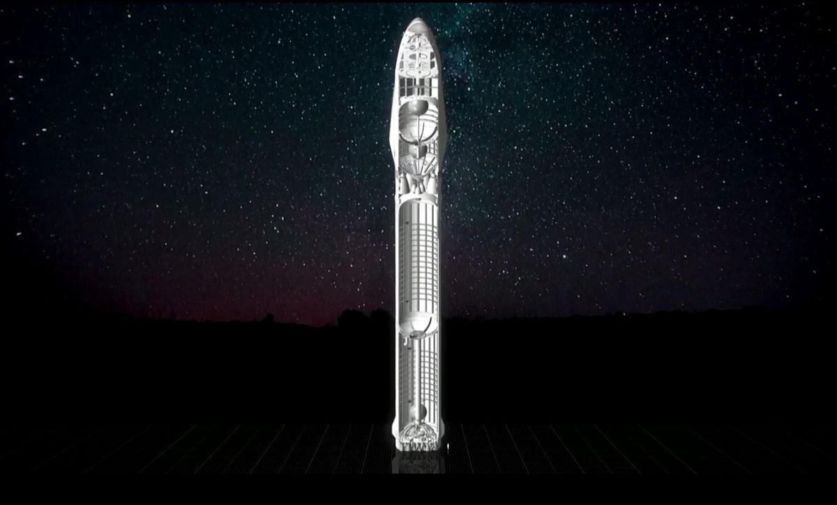 SpaceX's Interplanetary Transport System for Mars Colonization in ...