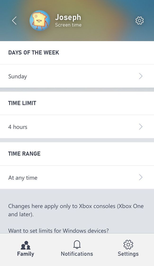 How to set up Xbox screen time limits with Family Settings | Windows ...
