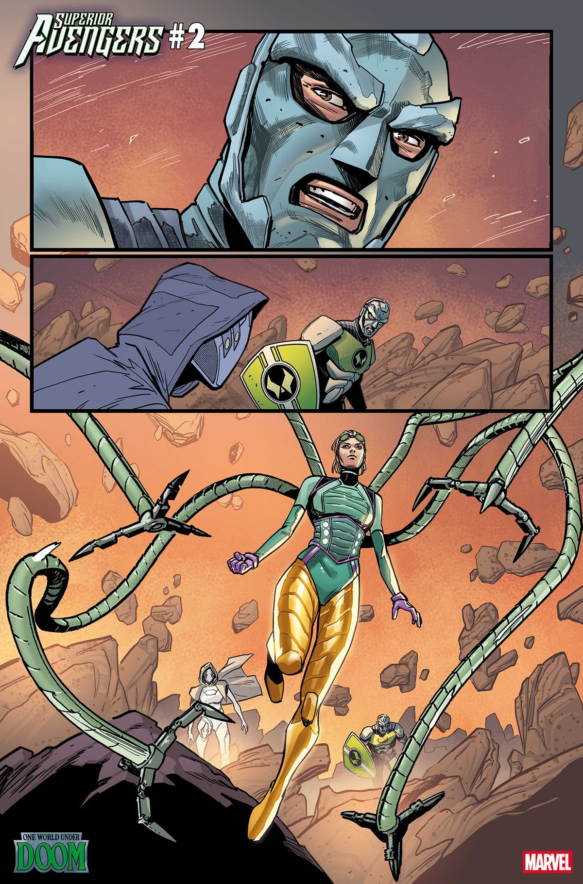 Doctor Doom's personal Avengers unite to take on a classic Fantastic ...