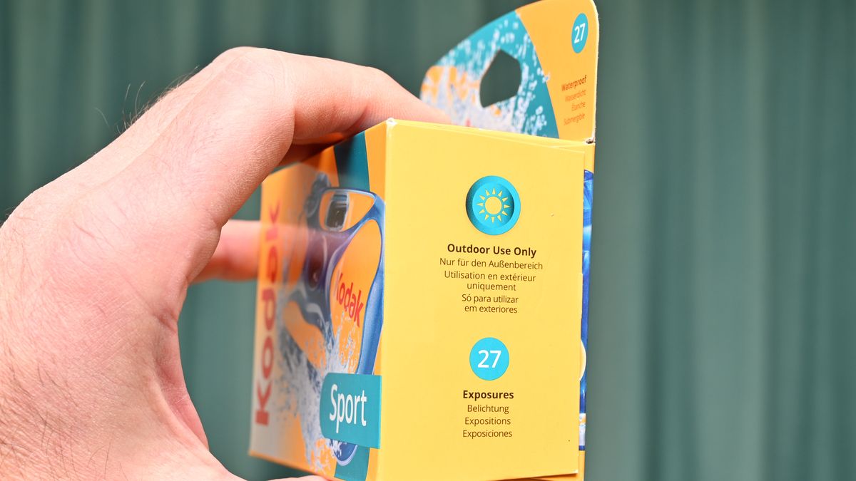 Kodak Sport Single Use Camera review: ideal for the beach or pool party | Digital Camera World