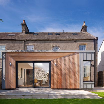 This traditional Victorian house was transformed with a modern ...