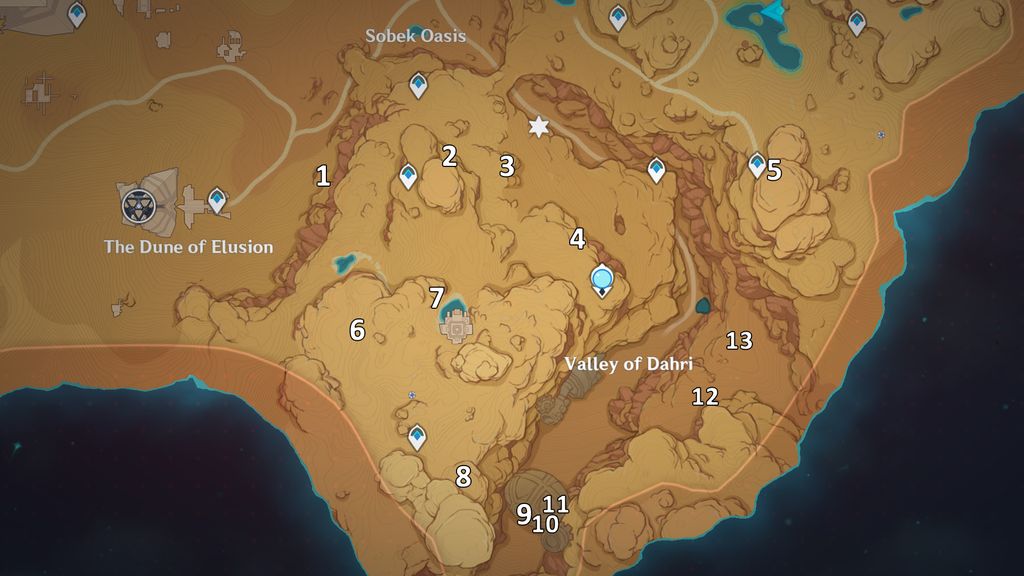 All Genshin Impact Dendroculus locations | GamesRadar+