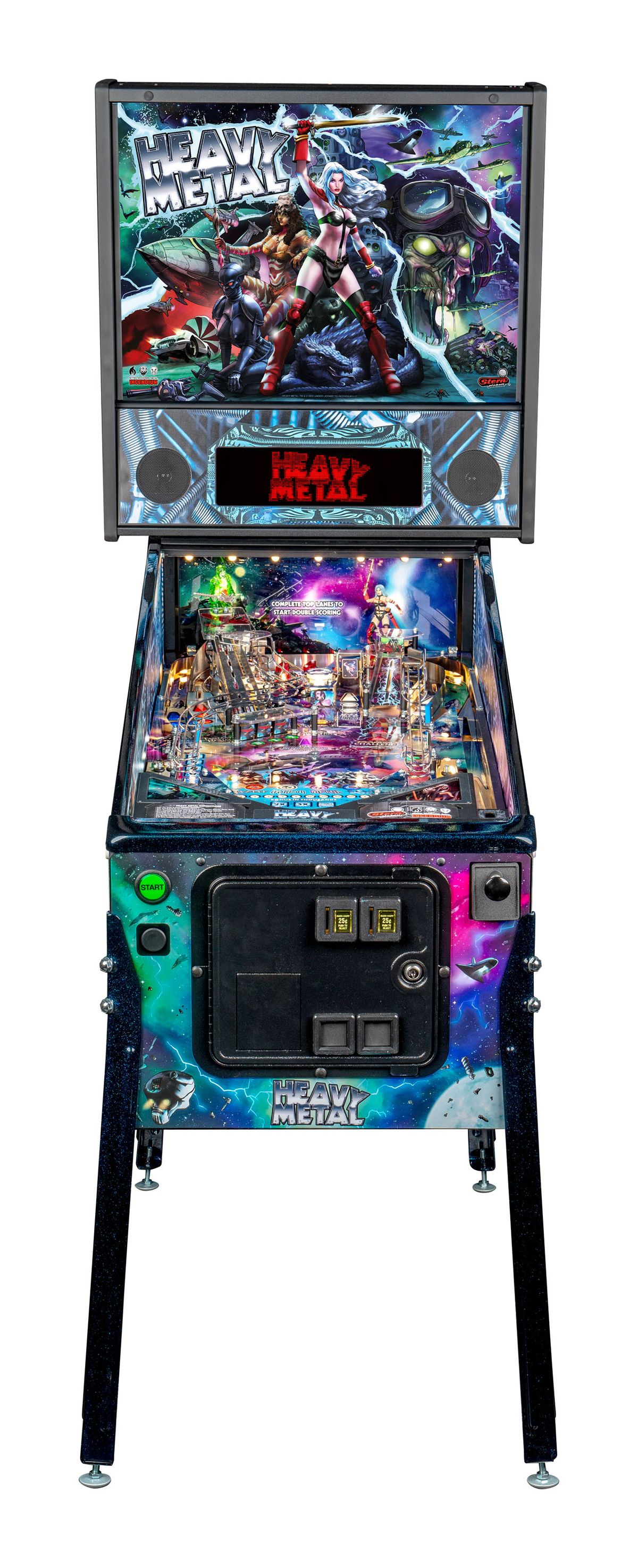 Heavy Metal rolls out unique tie-in to 300th issue - an actual pinball ...