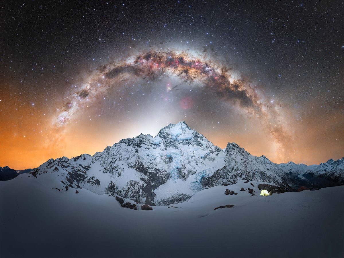 Award-winning Milky Way photo above Aoraki "became one of the most ...
