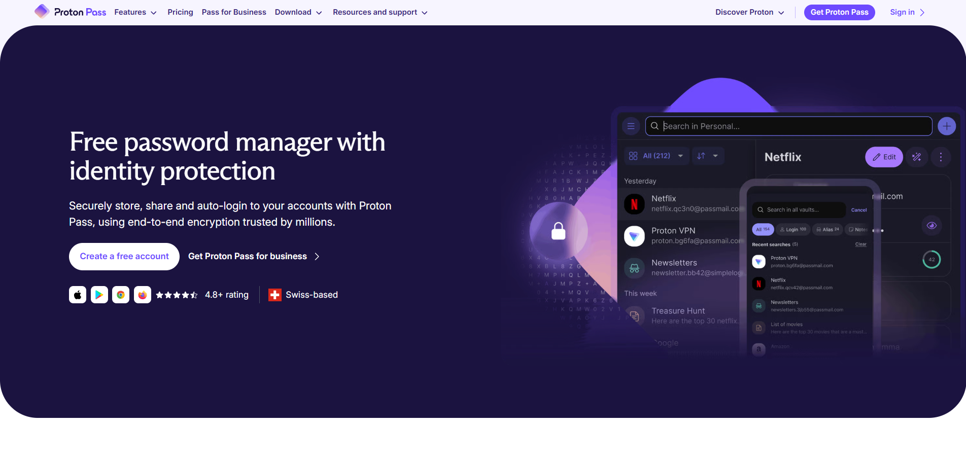 Proton Pass Review: Pros & Cons, Features, Ratings, Pricing and more | TechRadar