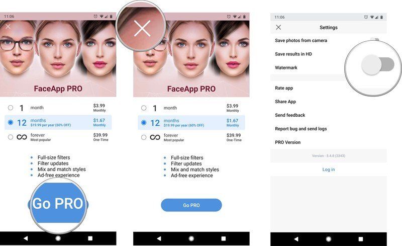How to remove the watermark from FaceApp photos | Android Central