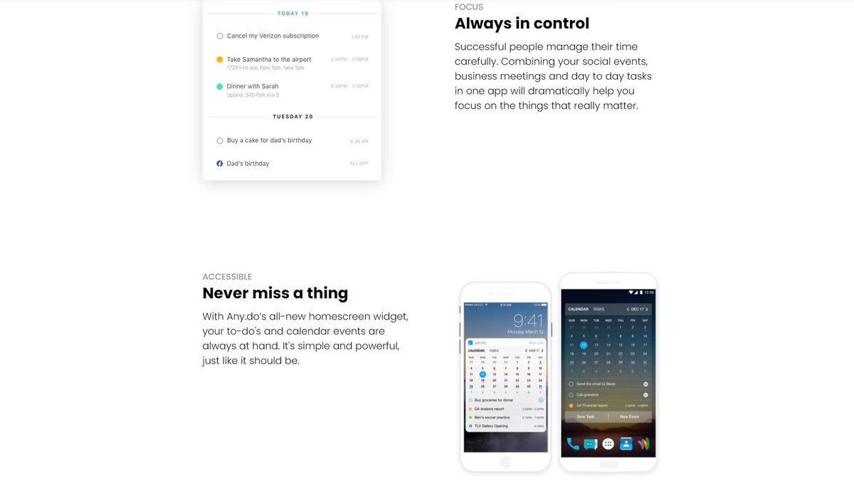 Any.do calendar app review | TechRadar