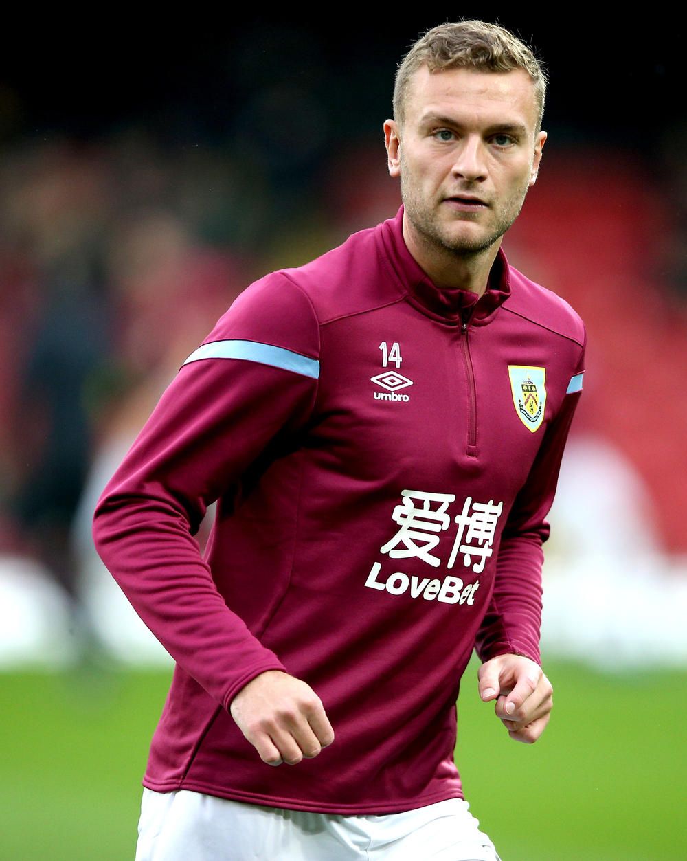 Burnley defender Ben Gibson training at Middlesbrough | FourFourTwo