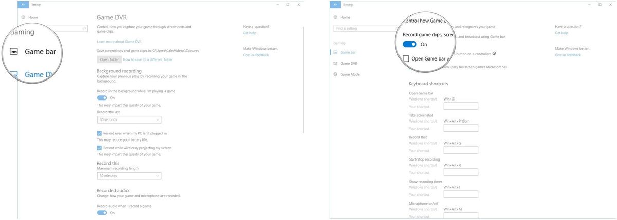 How to disable the Xbox Game Bar and Game DVR in Windows 10 | Windows ...