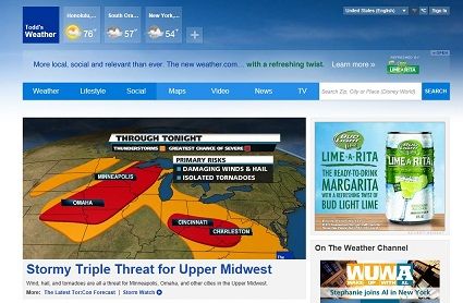 Weather.com Overhaul Features More Personalization, Beer | Next TV