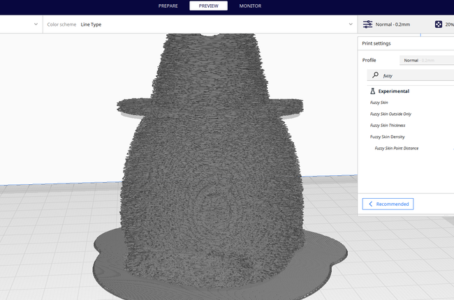Cura Fuzzy Skin Feature: How to Use it to Add a Textured Surface on 3D Prints | Tom's Hardware