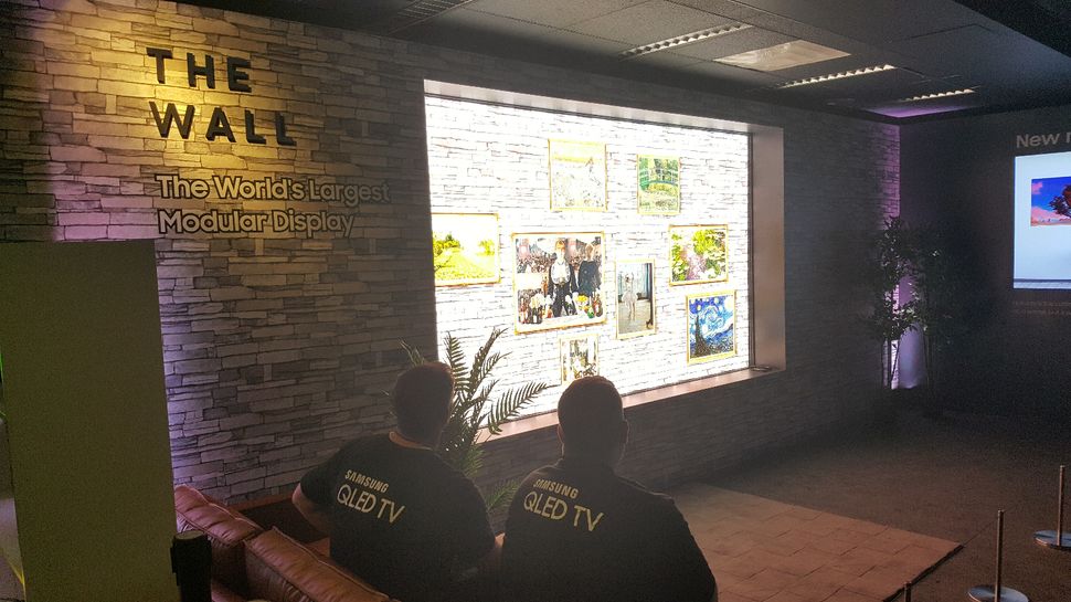 Up Close with Samsung’s Massive The Wall TV | Tom's Guide