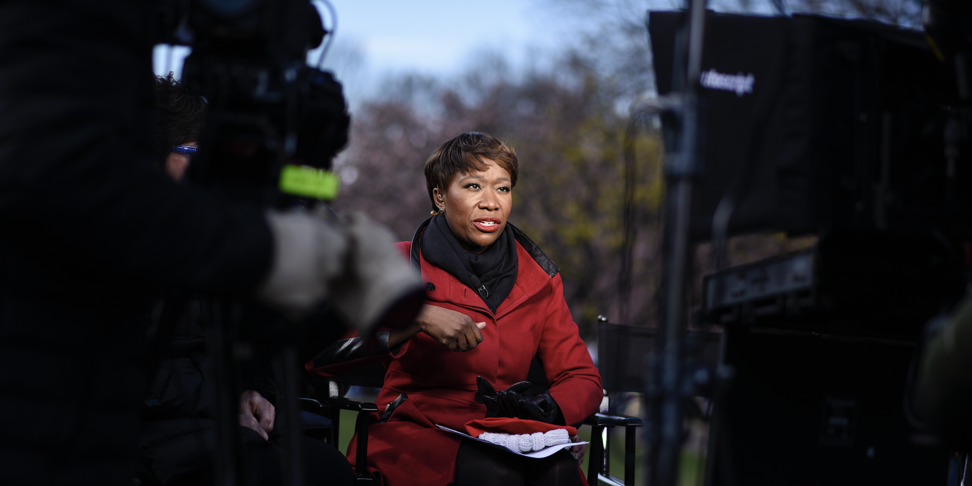 What I Wear to Work (at Home): Joy Reid, Host of "The ReidOut" | Marie ...