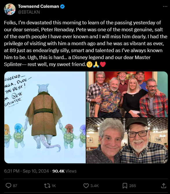 Voice actor Peter Renaday, who played Duncan in Dragon Age: Origins ...