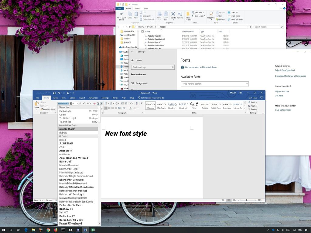 How to install new fonts in Microsoft Office | Windows Central