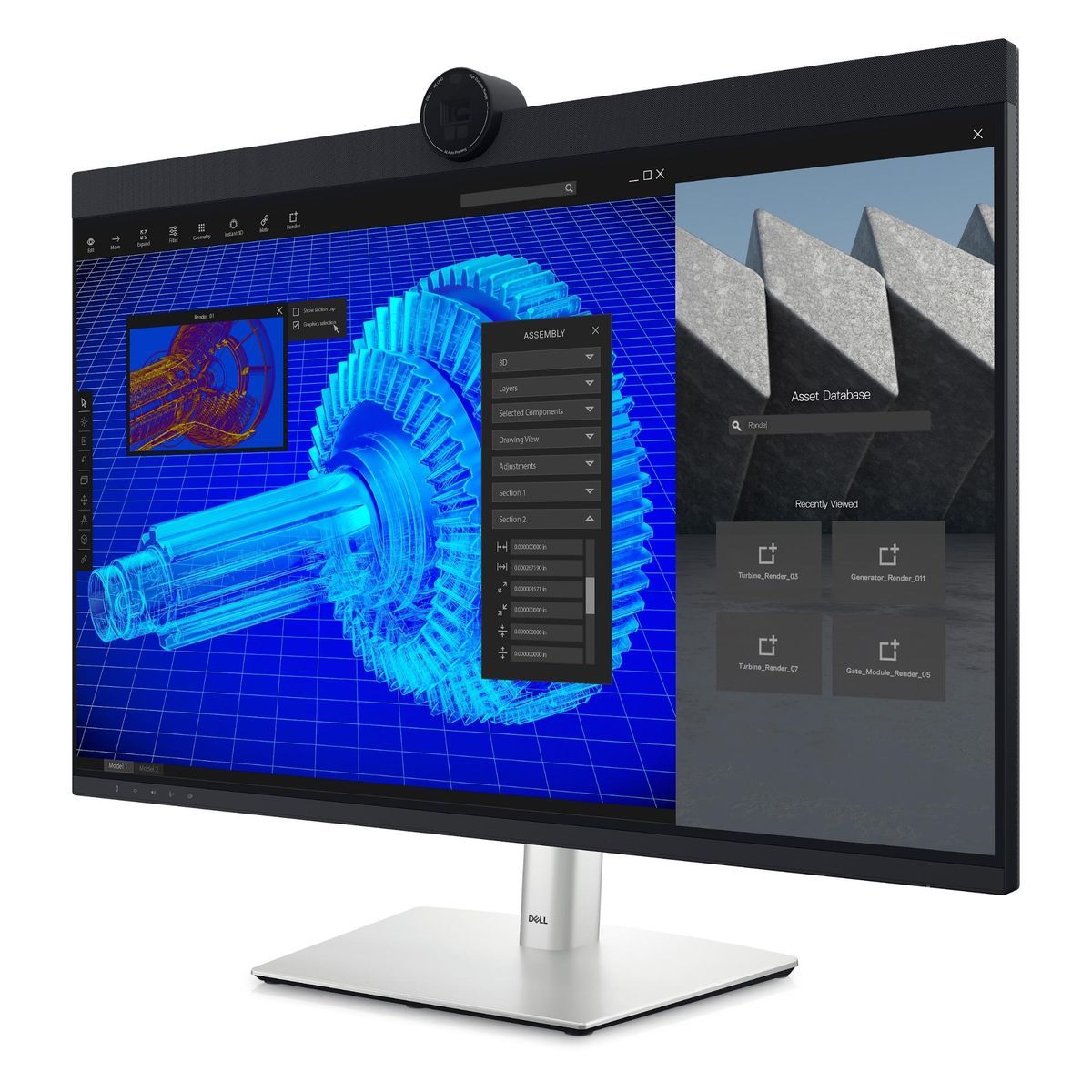 Dell's New 32-inch, 6K Monitor Boasts IPS Black Tech, 4K Webcam | Tom's ...
