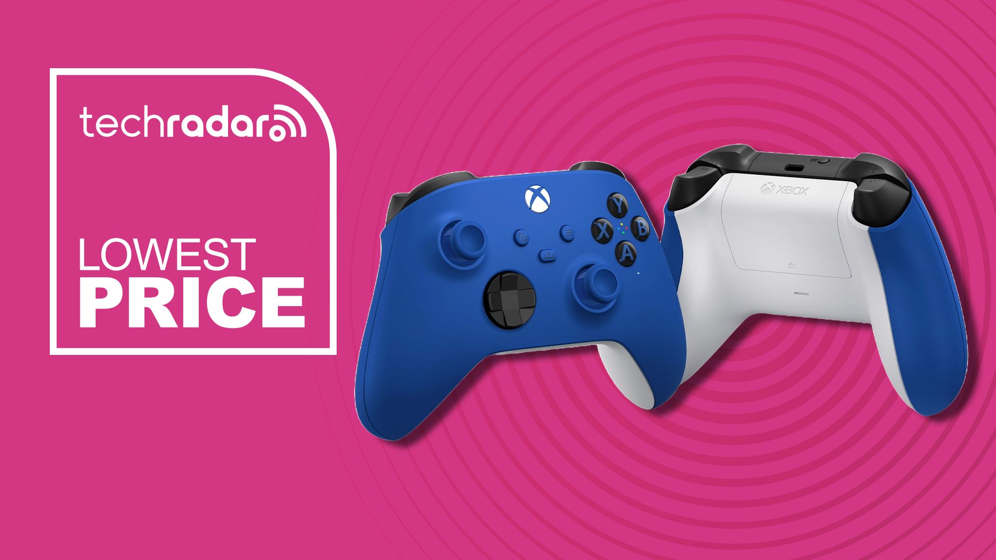 The Shock Blue Xbox controller looks amazing and it's never had a lower ...