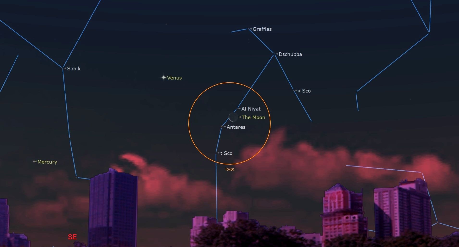 Watch red supergiant star Antares pass behind the moon early on Jan. 8 ...