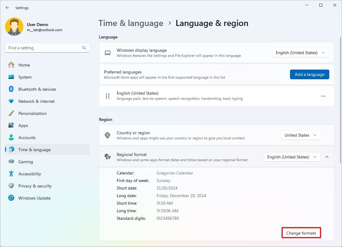 How to adjust region settings on Windows 11 | Windows Central