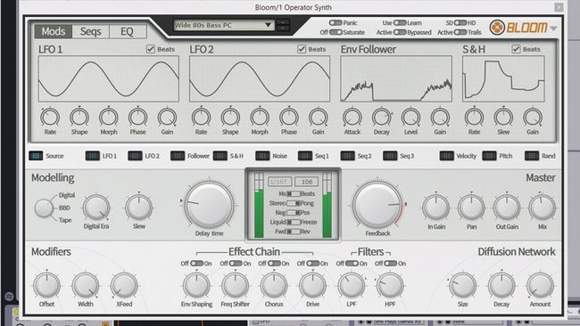 How to create a crazy synth from a single sine wave using delay ...