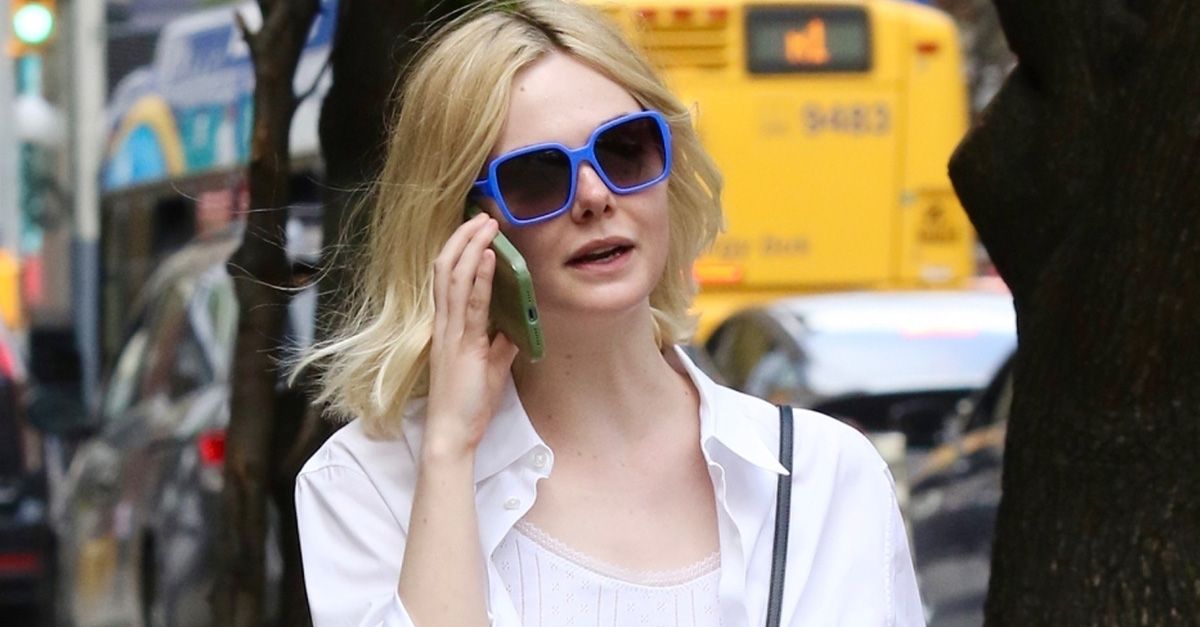 Elle Fanning Wore Spring's Most Unexpected Shoe Trend | Who What Wear
