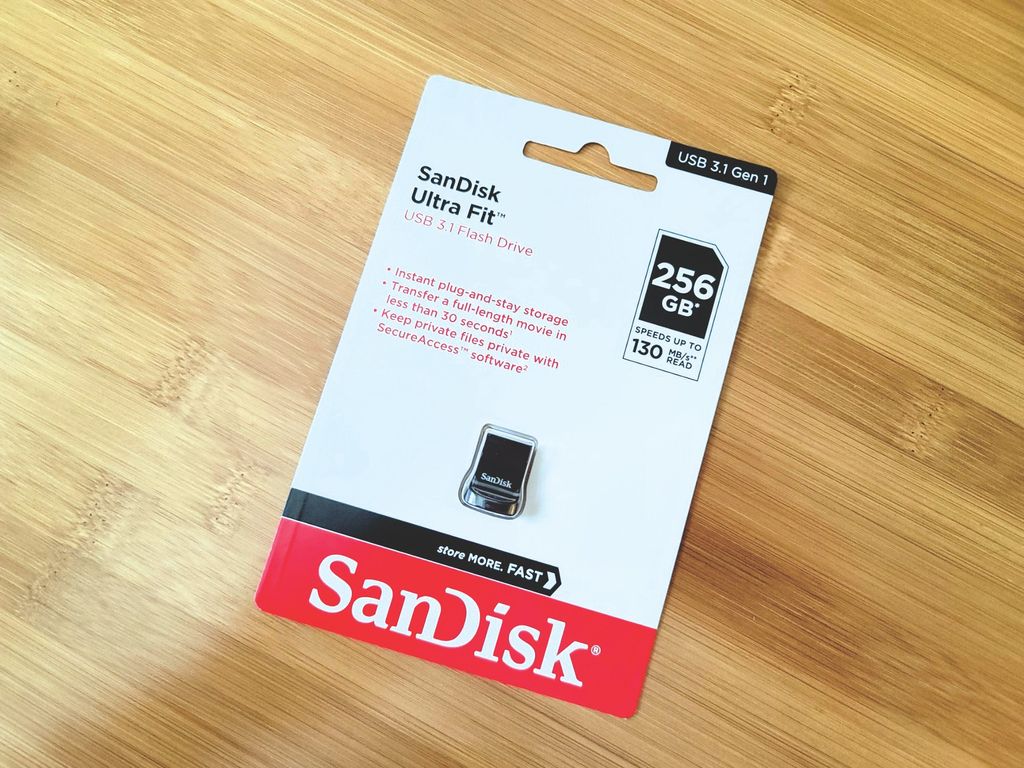 SanDisk Ultra Fit review: A slim, simple flash drive that blends right ...