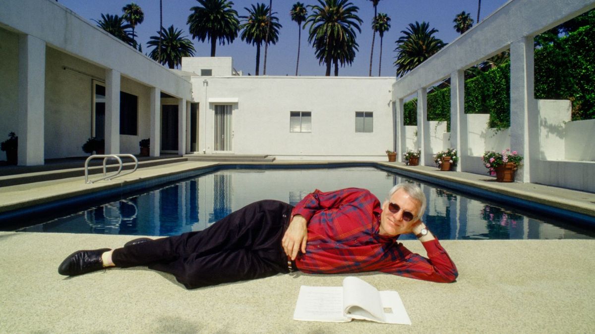Steve Martin's pool proves that potted plants are essential | Homes and ...