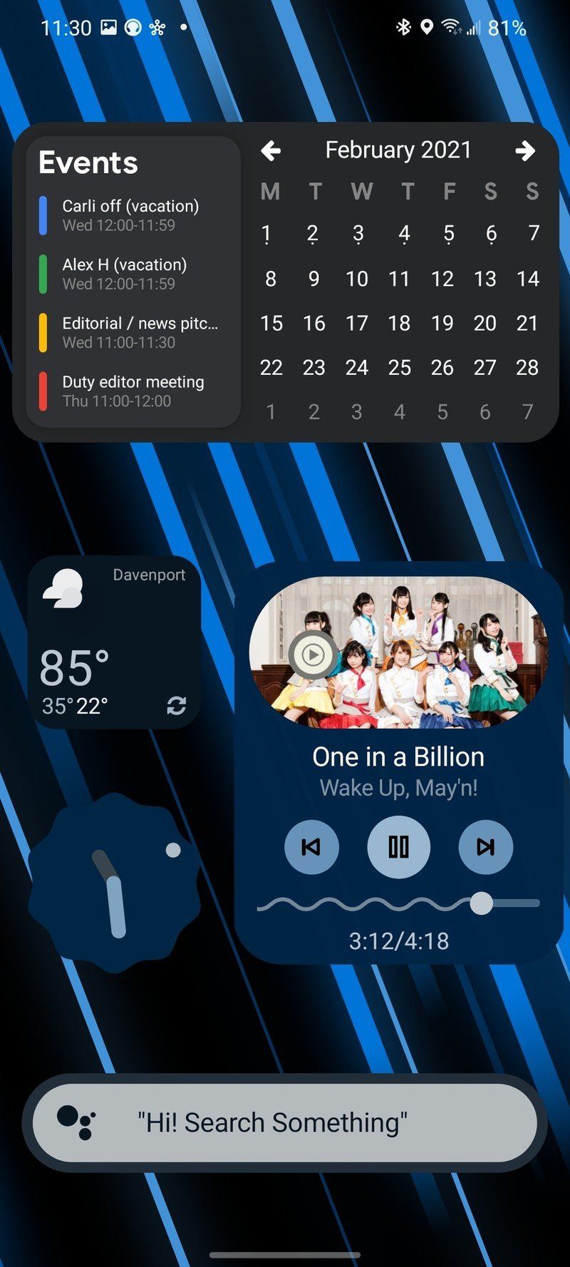 How to get Android 12 widgets on your phone today with KWGT | Android ...