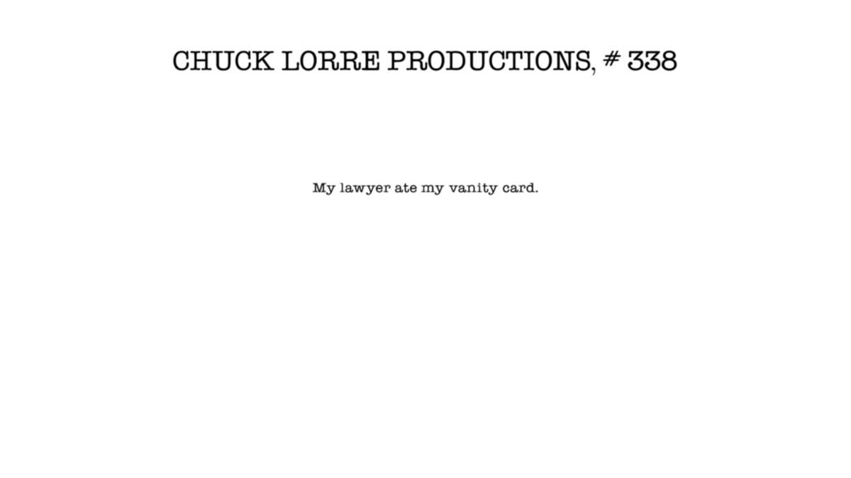 The 32 Best Big Bang Theory Vanity Cards | Cinemablend