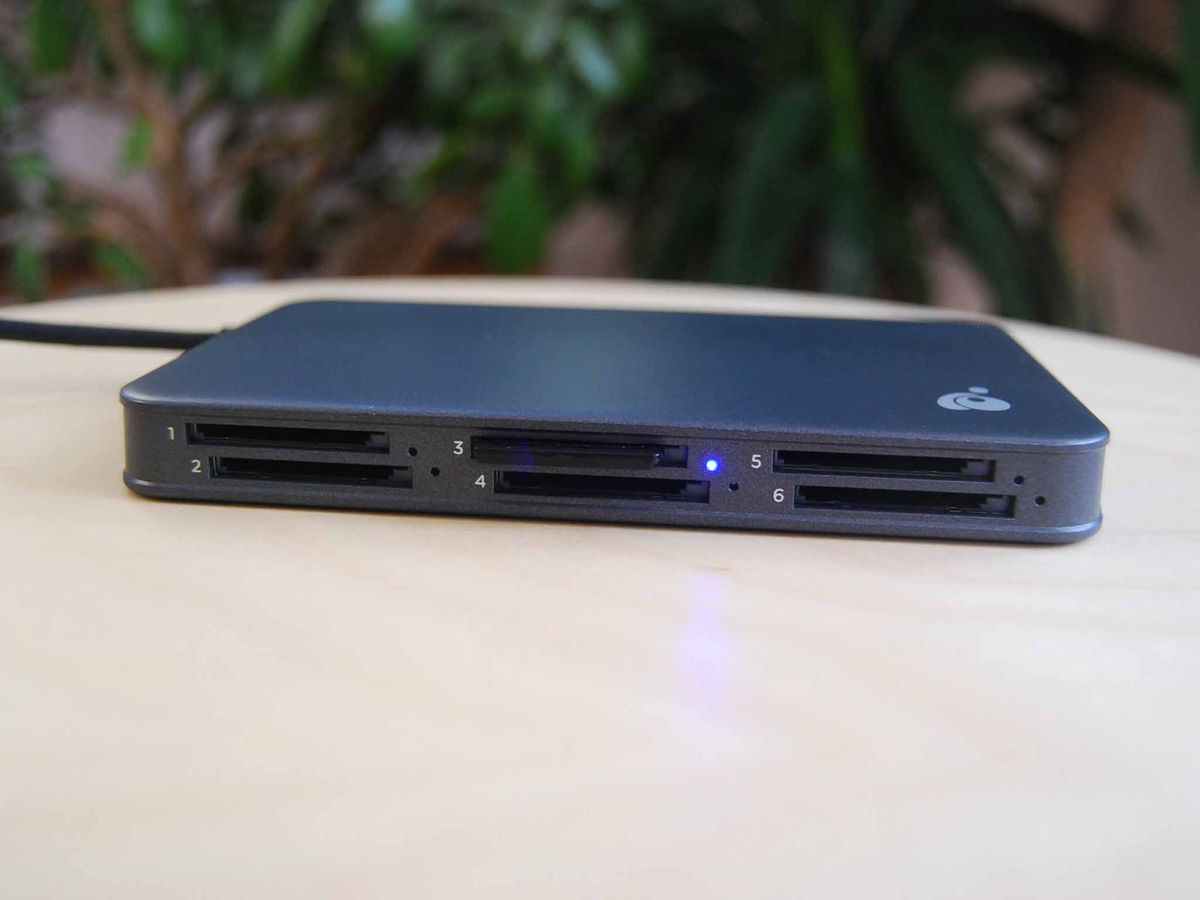 IOGear GTR360 review: A six-slot SD card reader ideal for media ...