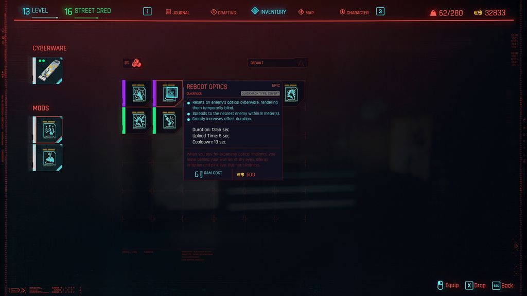 Cyberpunk 2077 cyberware list: Here's all the cyberware you can find in ...