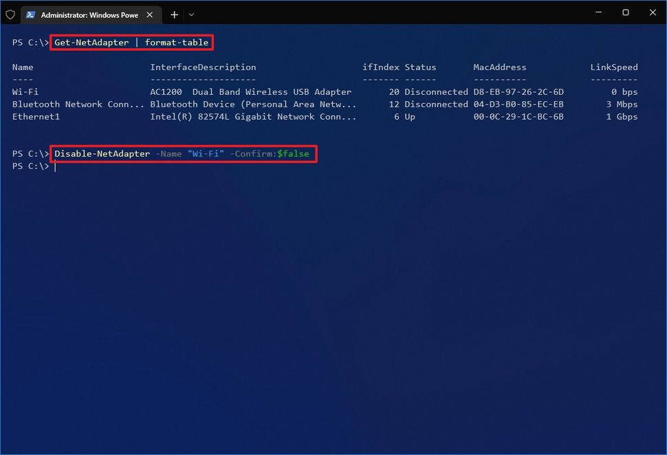 How to enable or disable Wi-Fi and Ethernet network adapters on Windows ...