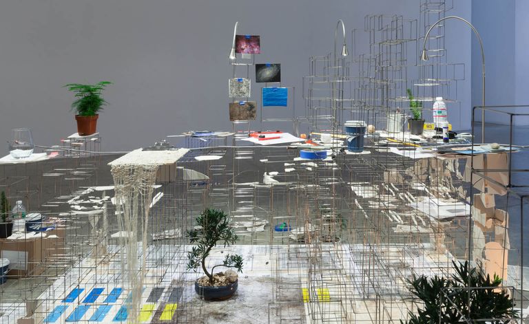 Sarah Sze takes over London’s Victoria Miro galleries with a two ...