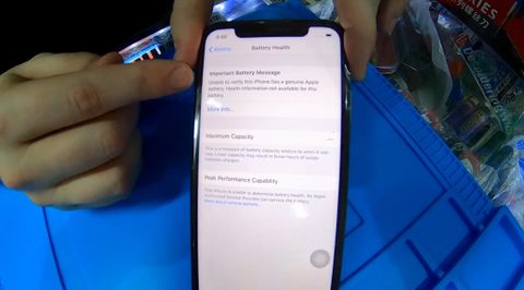 iPhones with Unauthorized Batteries Display Warning (Update: Apple ...