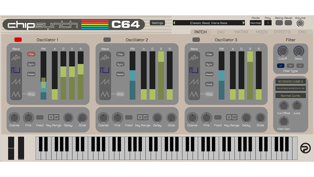 Plogue’s Chipsynth C64 plugin promises to be “the SID synthesizer you ...