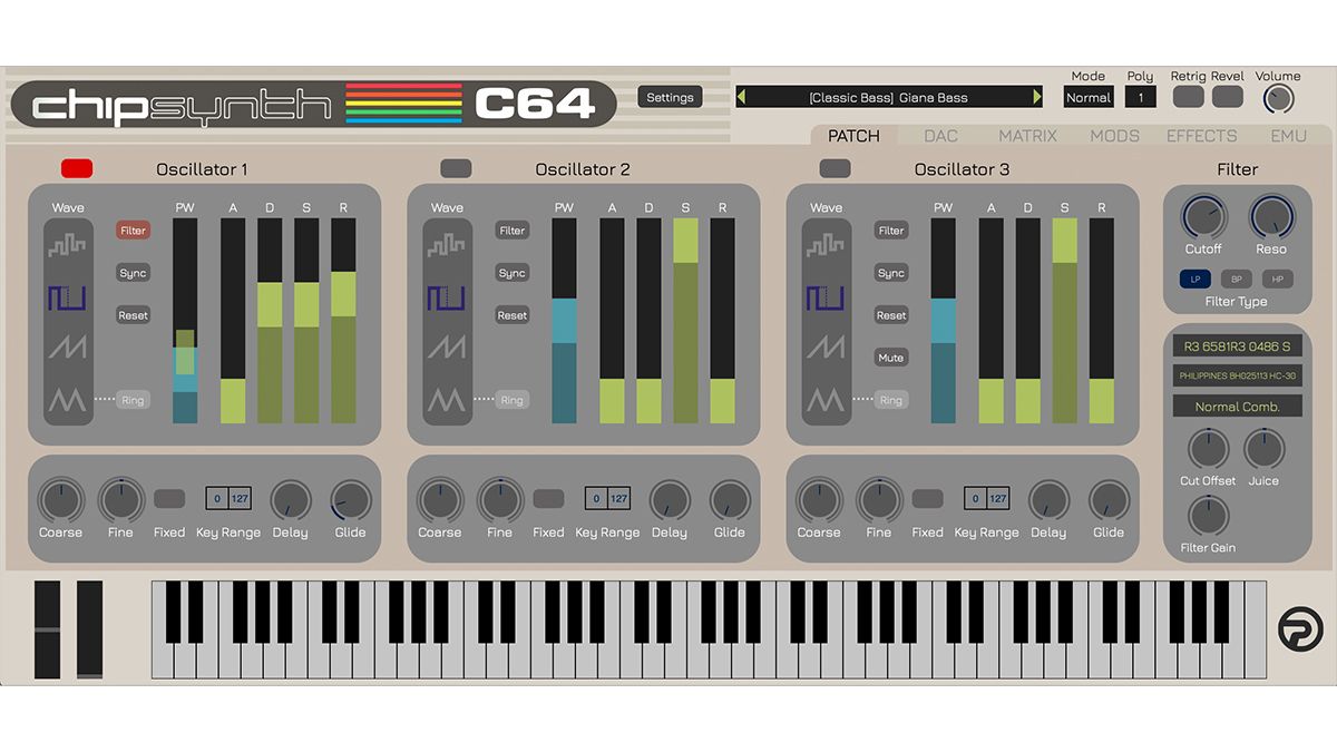 Plogue’s Chipsynth C64 plugin promises to be “the SID synthesizer you ...