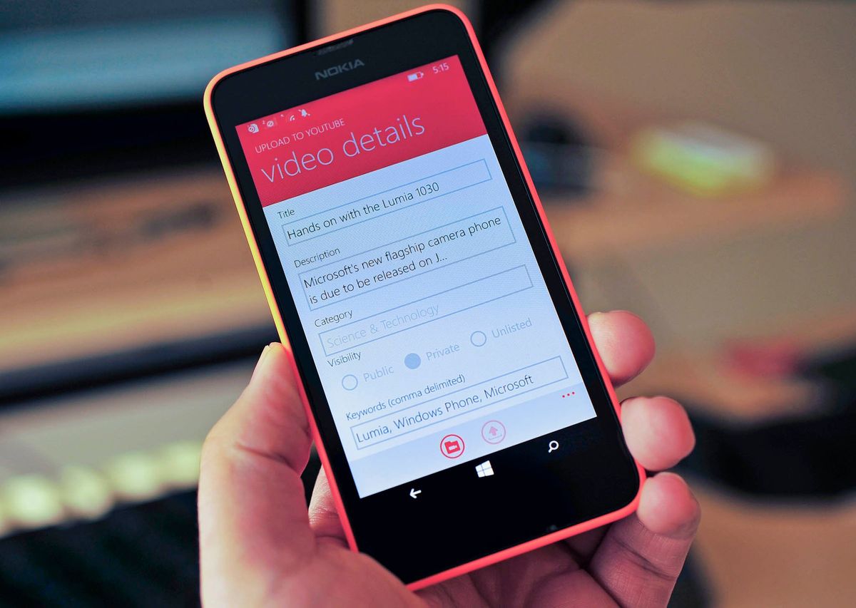 The first YouTube uploader app for Windows Phone 8.1 gets a nice update ...