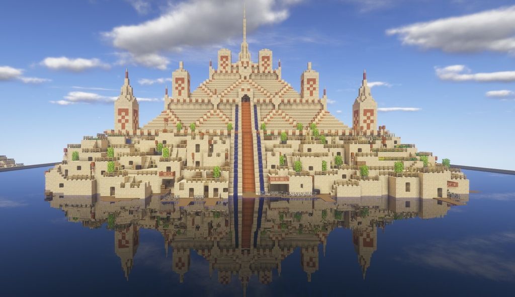 These Minecraft desert temple redesigns carry a threatening aura | PC Gamer