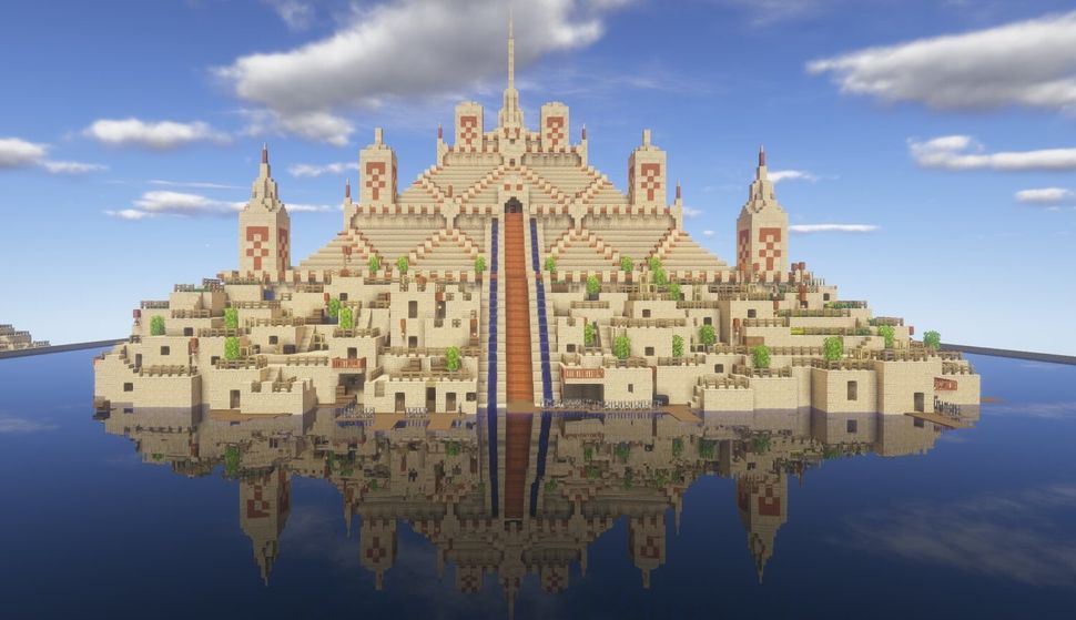 These Minecraft desert temple redesigns carry a threatening aura | PC Gamer