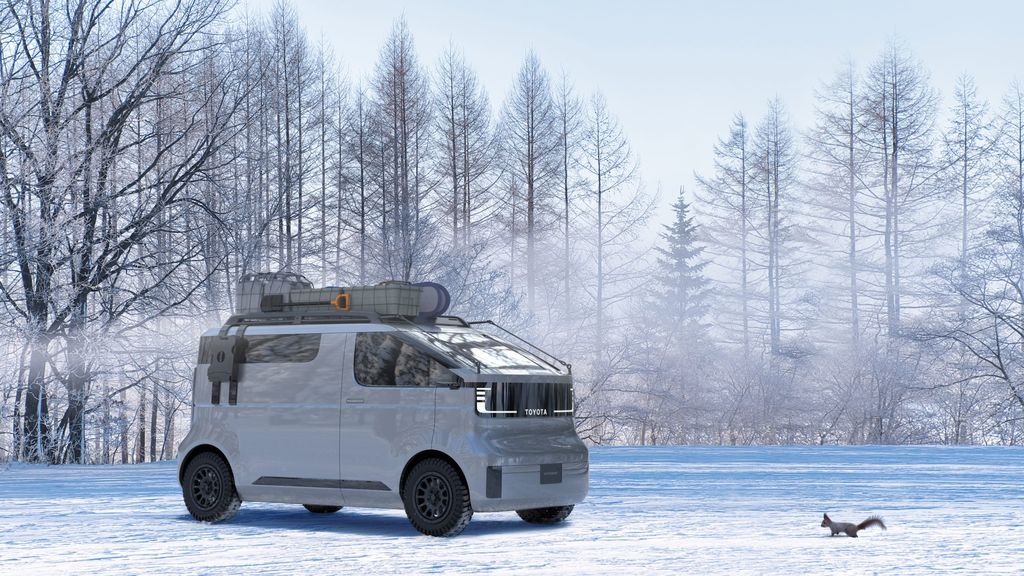 Toyota’s Kayoibako EV concept is a modular shipping container and ...