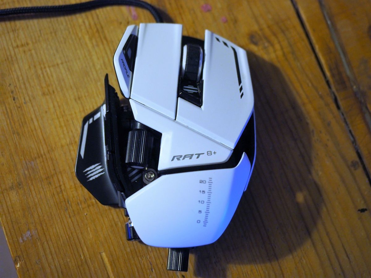 Mad Catz R.A.T. 8+ gaming mouse review: Crazy customization that's way ...