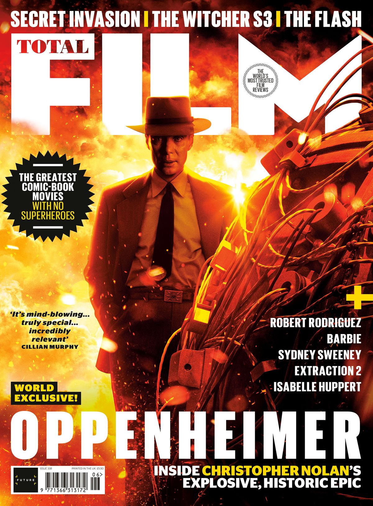 Christopher Nolan’s Oppenheimer lands on the cover of Total Film ...
