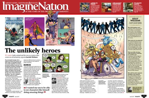 Pro artists help you power up your comic skills in the latest issue of ...