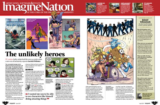 Pro artists help you power up your comic skills in the latest issue of ...