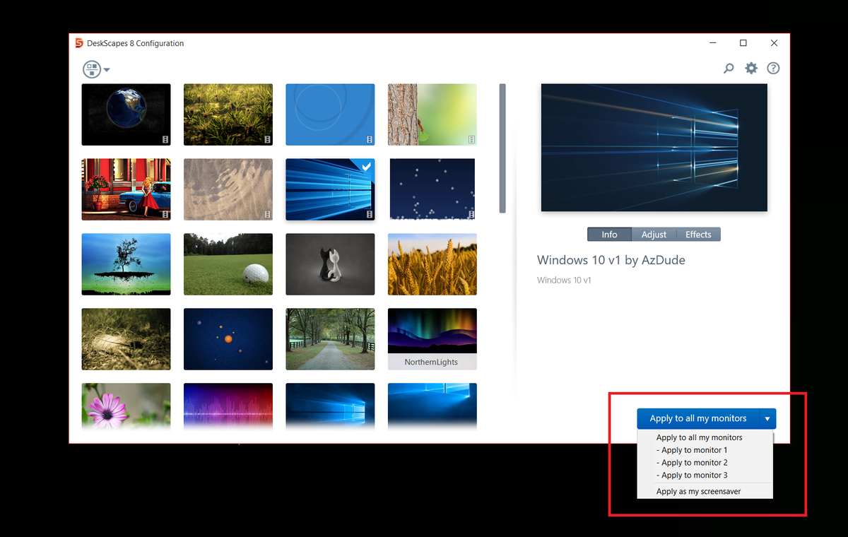 How to get an animated desktop in Windows 10 with DeskScapes 8 ...