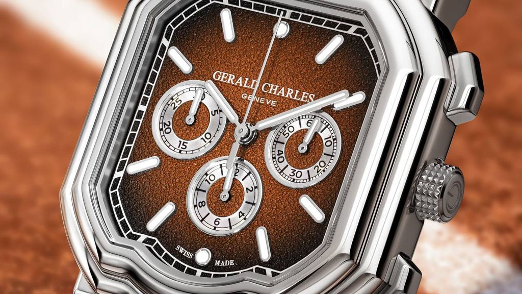 This Gerald Charles sports watch screams tennis but it’s the crown I’m ...