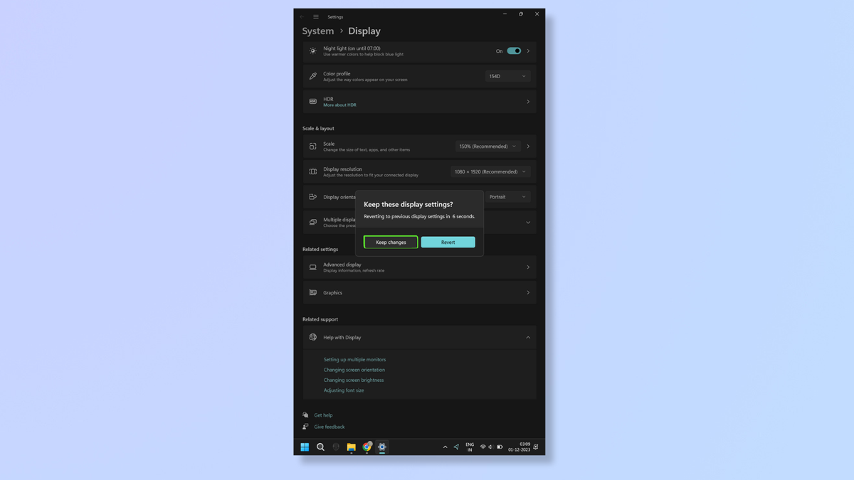 How to rotate the screen in Windows 11 | Tom's Guide