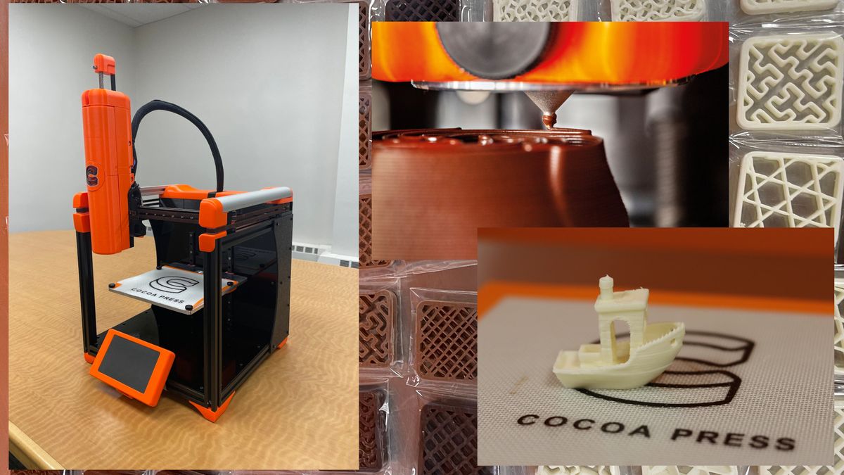 Cocoa Press's Chocolate 3D Printer Now Up for Pre-Order | Tom's Hardware